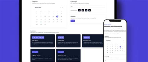 build an ovulation calculator app with next js typescript tailwind