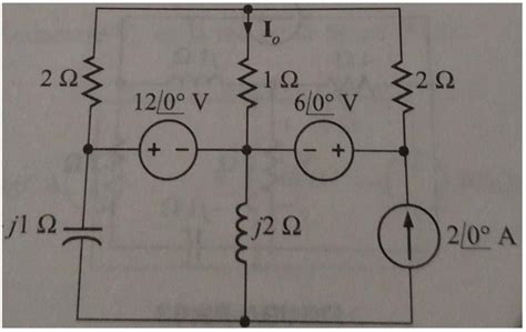 solved 4 find i0 in the circuit shown below using the