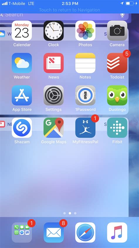 Ios11 Ui Overlap Glitch On Iphone 8 Plus Apple Community