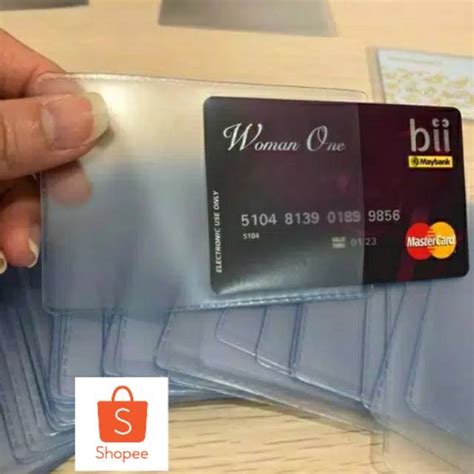 Jual Sampul Id Card Ktp Sim Atm Cover Ktp Atau Pembungkus Ktp Plastik Shopee Indonesia