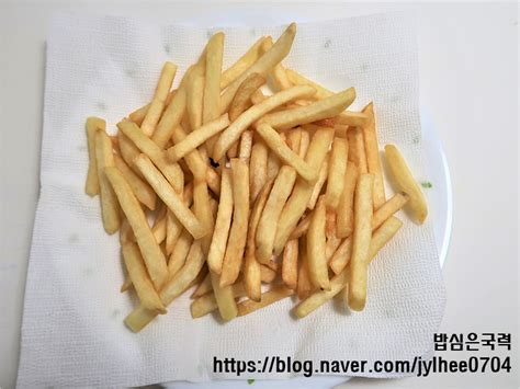 펀스토랑 감자튀김 어남선생 류수영 레시피