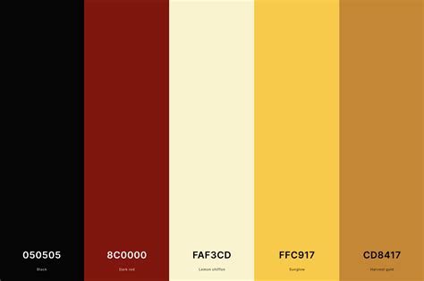 25 Best Red Color Palettes With Names And Hex Codes Creativebooster