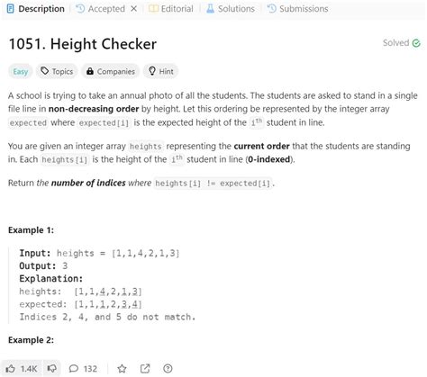 Day6 Leetcode 100daysofcode 100daysofcodechallenge Leetcode1051 Pavankumar Pattar