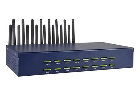 16 Ports GSM Bulk SMS Modem With 16 SIM Card SMS Modem And GSM FWT Connect With PBX