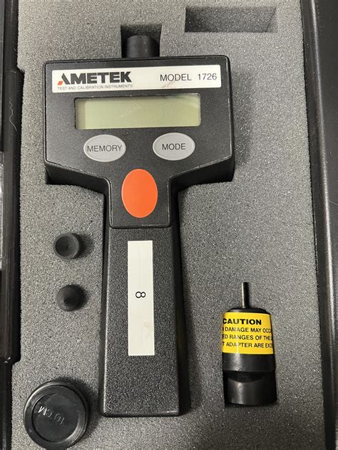 Ametek Model 1726 Tachometer
