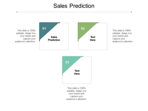 Sales Prediction Ppt Powerpoint Presentation Gallery Display Cpb