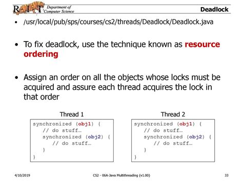 Computer Science 2 06a Java Multithreading Ppt Download