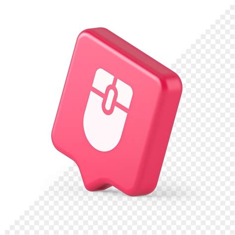 Premium Psd Mouse Computer Scrolling Device Cursor Button Click