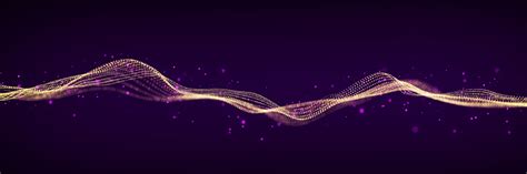 디지털 동적 입자 파동 흐름 물결 모양의 진폭 사운드 미래 음악 기술 개념입니다 3d 렌더링 입자에 대한 스톡 사진 및 기타