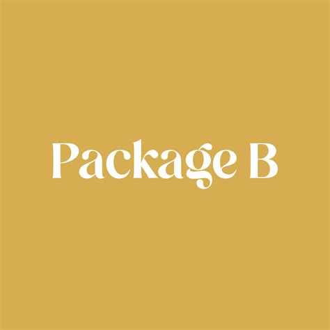 Package B Photoconvo Com