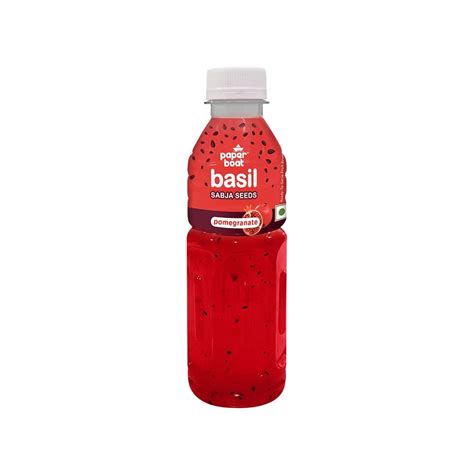 Paper Boat Basil Sabja Seeds Pomegranate Juice Price Buy Online At Best Price In India