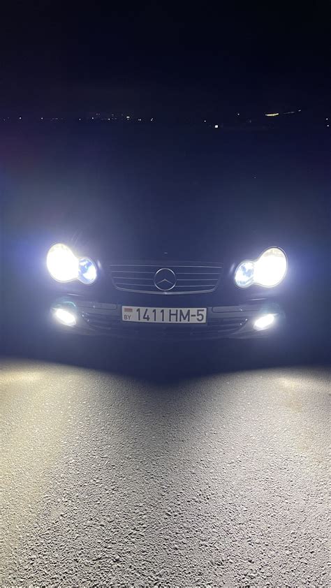 Светодиоды HB4 в противотуманки без ошибок — Mercedes-Benz C-Class ...