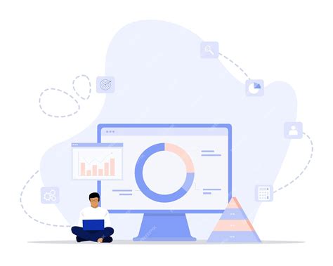 Premium Vector Business Analytics Concept Illustration