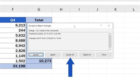 How To Track Changes In Excel