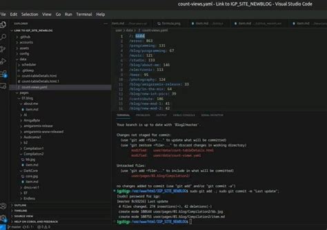 Isaac García Peveri On Linkedin Managing My Website Vs Code And Git Under My Linux Vm Reached