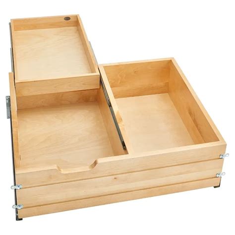 Rev A Shelf WTCDD HSC Tiered Deep Drawer W BLUMOTION Soft Close For Face Frame In