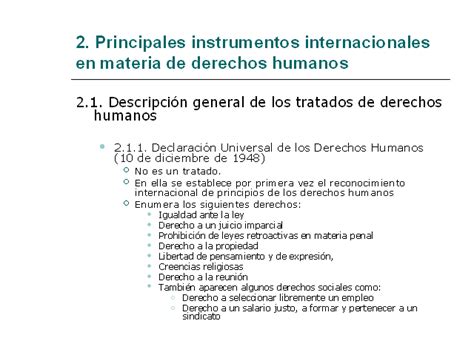 Los Principales Tratados Internacionales De Derechos Humanos Evercredito