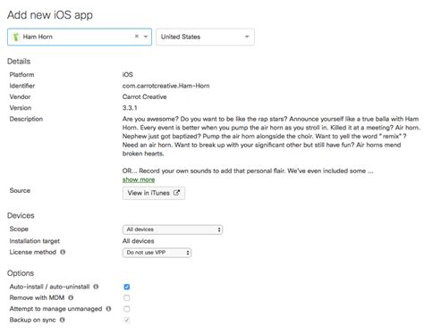 Deploying Store Apps For Iosmacos And Android Cisco Meraki