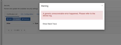 Error Appears After Opening Security System Item · Issue 3363