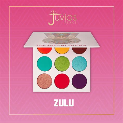 Mua Juvias Place Palette The Zulu Turquoise Red Purple Shades Of