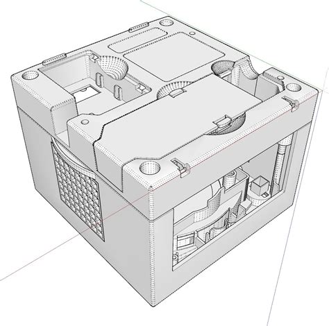 Update On 3d Printed Gamecube Shell Lower Expansion Ports Had To Be