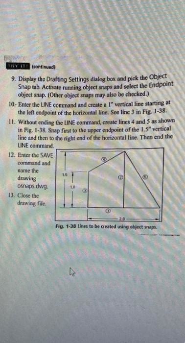 9 Display The Drafting Settings Dialog Box And Pick Chegg Com