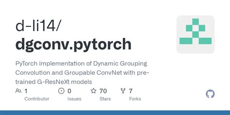 Github D Li14dgconvpytorch Pytorch Implementation Of Dynamic Grouping Convolution And