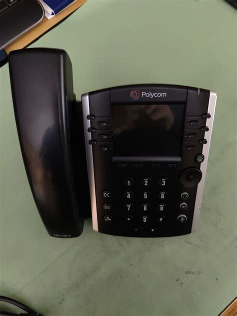 Polycom Vvx 411 Ip Voip Poe Gigabit Telephone Ln For Sale