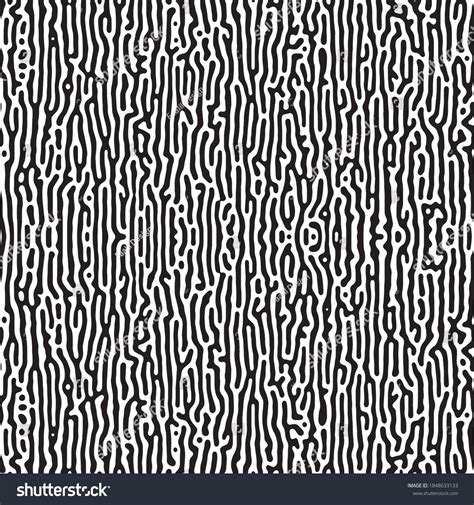 Seamless Reaction Diffusion Turing Pattern Vector Stock Vector Royalty Free 1848633133