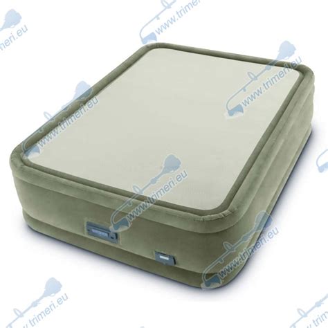 Дюшек надуваем 152x203x51см с вградена електрическа помпа Thermalux Intex 64936