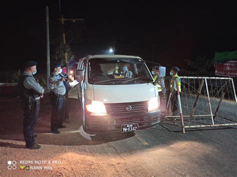 နတ်တလင်းမြို့တွင် နယ်မြေအေးချမ်းသာယာရေးအတွက် မြို့အဝင်အထွက် လုံခြုံရေးကြပ်မတ် ဆောင်ရွက