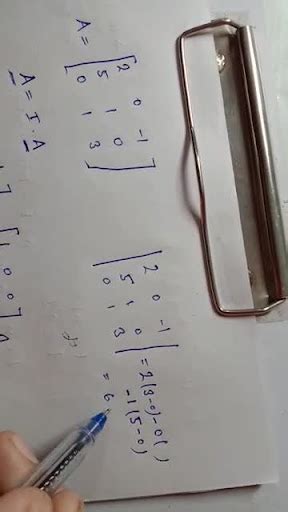 Find The Inverse Of The Matrix Aleft Begin Array Ccc 2 And 0 And 1