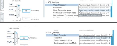 Solved Adc Max Clock For Stm32h747 Is Wrong Stmicroelectronics