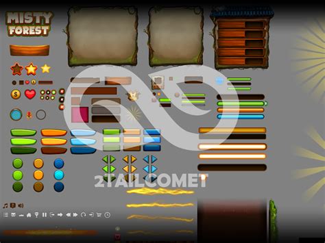 Misty Forest Ui Assets