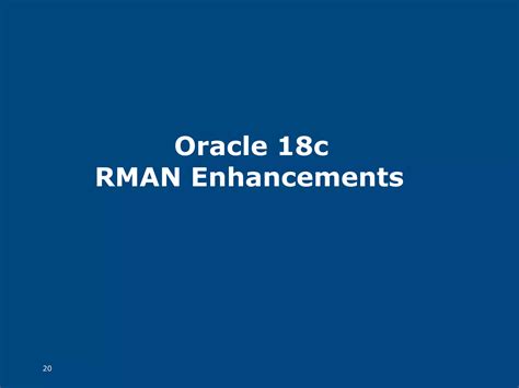 Oracle 18c New Ppt