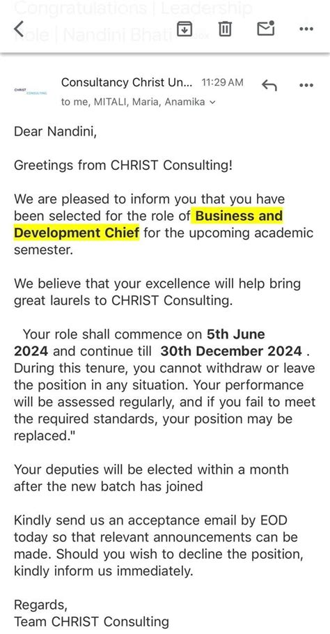 Nandini Bhati On Linkedin Christconsulting Businessdevelopment