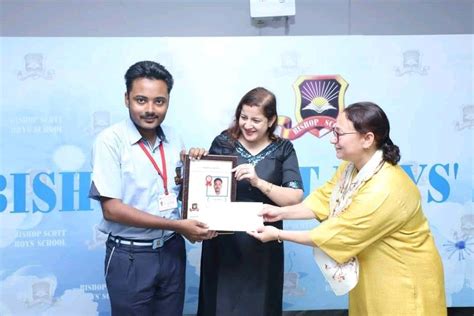 Honored To Receive Certificates For Topper Of Two Subjects In