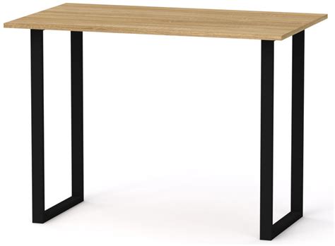 Стіл письмовий в офісне приміщення без полиць Компаніт Лофт 1 Дуб сонома купити онлайн на Rozetka