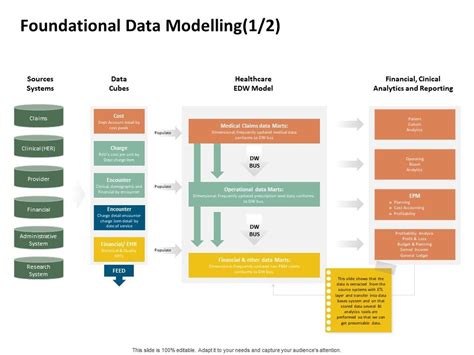 Foundational Data Modelling Financial Cinical Ppt Powerpoint