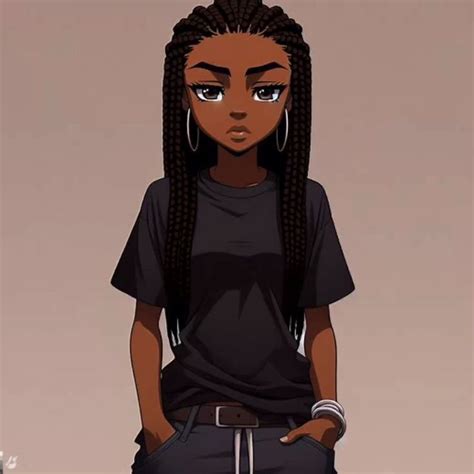 Boondocks Trenzas Famosos Divertidos Morenas