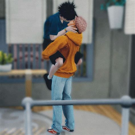 Itafushi The Sims4 Битва Аниме
