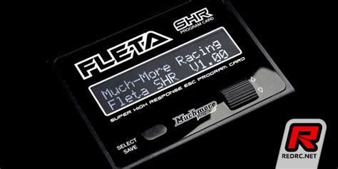 Red RC Muchmore Fleta Pro Stock Spec Euro ESCs