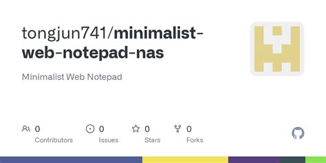 Github Tongjun Minimalist Web Notepad Nas Minimalist Web Notepad
