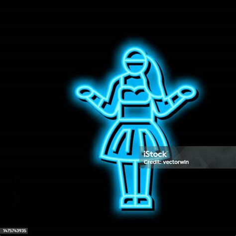 훌라 하와이안 댄스 네온 글로우 아이콘 일러스트 레이 션 거북이에 대한 스톡 벡터 아트 및 기타 이미지 거북이 과일 꽃