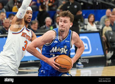 Orlando Florida Usa February 14 2024 Orlando Magic Forward Franz