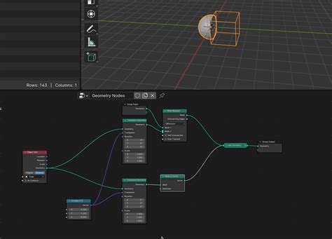 How To View An An External Object In Geometry Nodes Blender Stack