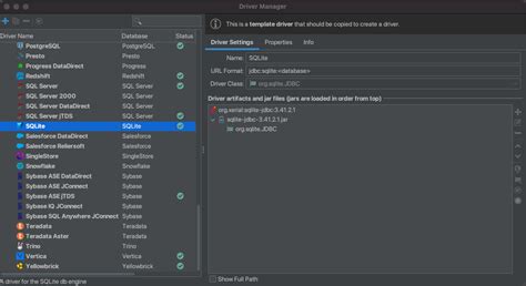 sqlite client dbvisualizer