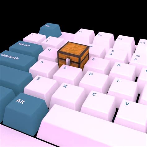 Minecraft Keycaps⌨️for Your Gaming Setup Minecraft Gamer Keyboard・ Stl File For 3d Printing・cults