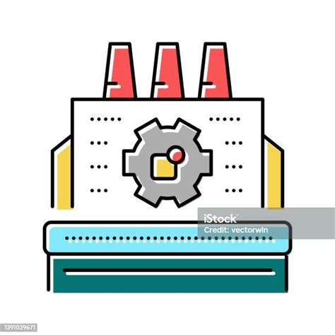 Pembuatan Ilustrasi Vektor Ikon Warna Pemrosesan Erp Ilustrasi Stok Unduh Gambar Sekarang Istock