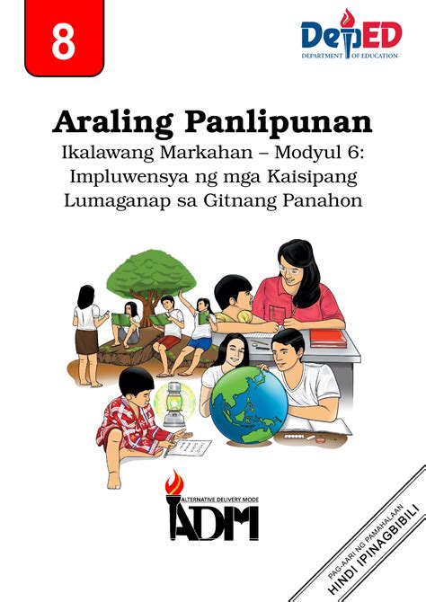 E AP8 Q2 Mod6 Impluwensya Ng Mga Kaisipang Lumaganap Sa Gitnang Panahon